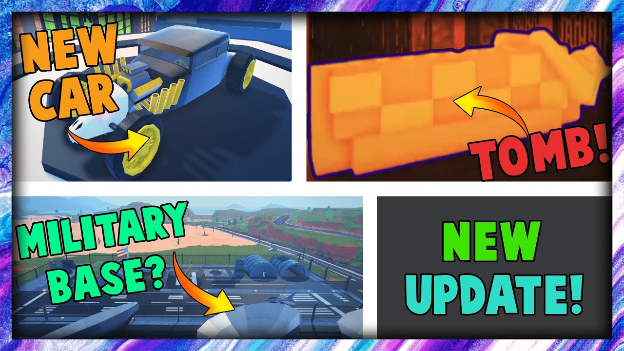Roblox jailbreak update || How to rob the tomb! - YouTube