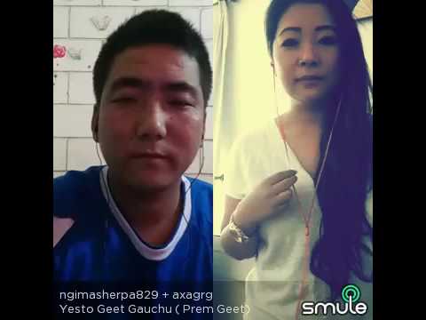Comedy Preemgeet video song in smule ( comedy Nepal)