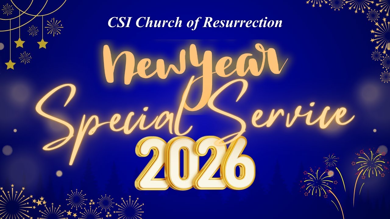 New Year Special Service 2026 | புத்தாண்டு சிறப்பு ஆராதனை | Live Stream ...