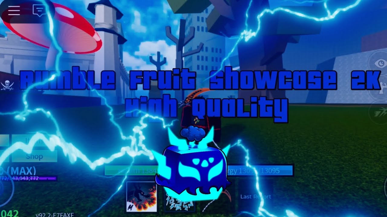 Blox Fruit | Rumble Showcase 2K | Don't miss High Quality. - YouTube