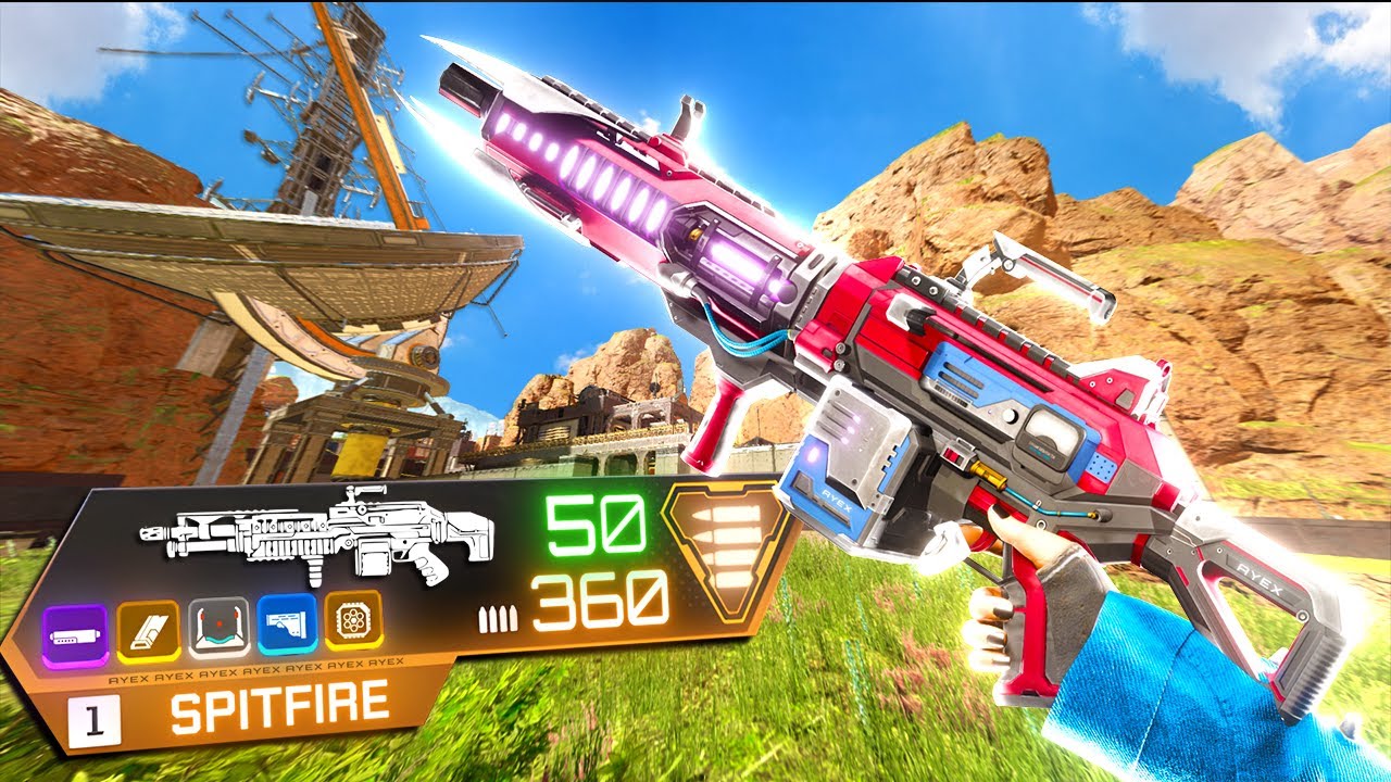 *new* Light Spitfire is a SLEEPER SMG in Apex Legends - YouTube