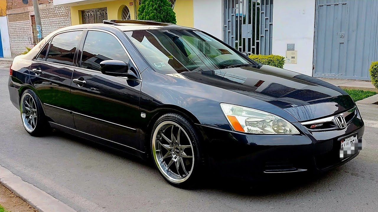 Honda Accord CM5 2007 🔰 K24🔰 Modificado - YouTube