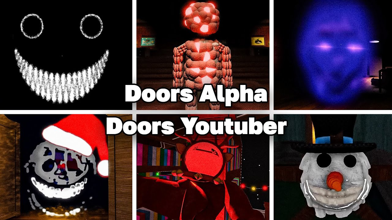Doors Alpha VS Doors but Youtuber christmas - YouTube
