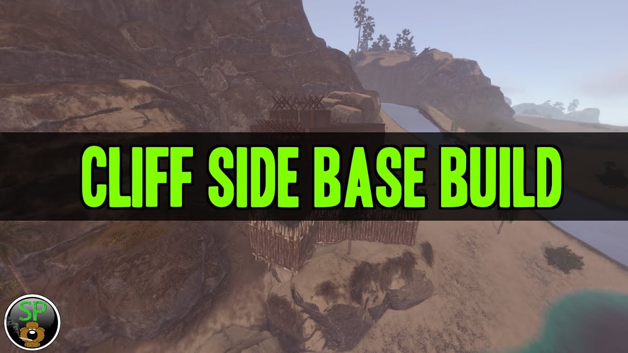 Cliff Side Base Timelapse! - (Rust) - YouTube