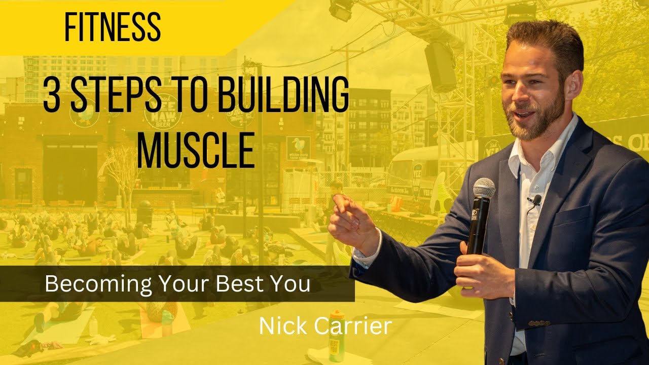 3 Steps to Building Muscle - YouTube