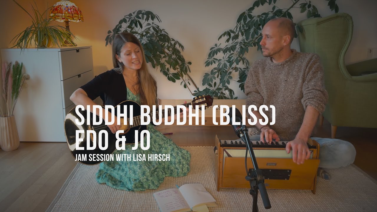 Siddhi Buddhi (Bliss), Edo & Jo 🥁 Jam Session #Mahalakshmi #MantraMusic ...