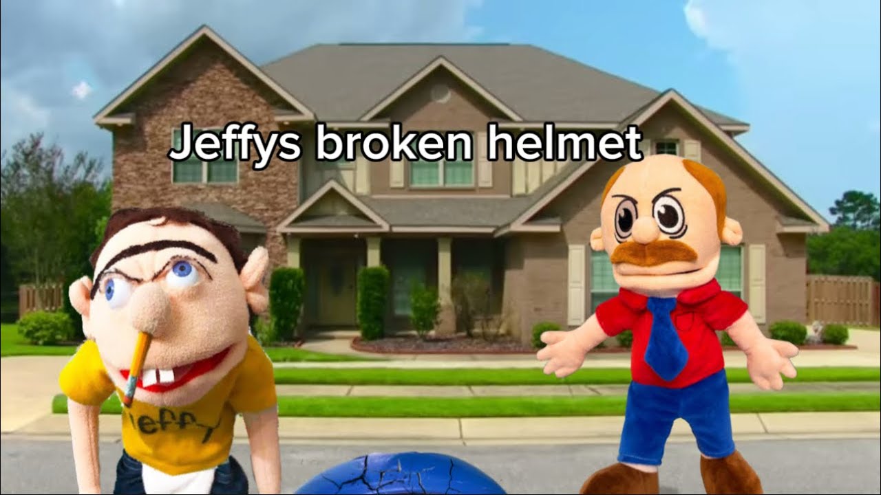 SJM:Movie Jeffy breaks his helmet - YouTube