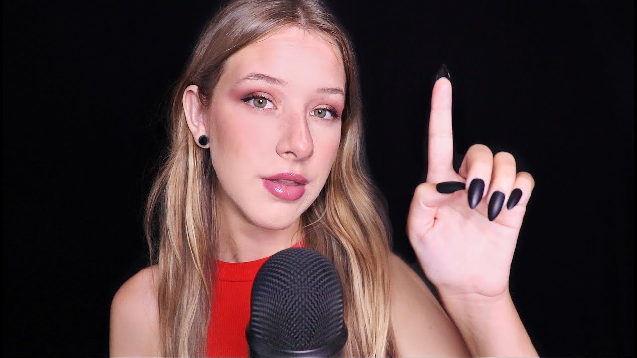 ASMR look at my finger, now look at me - YouTube