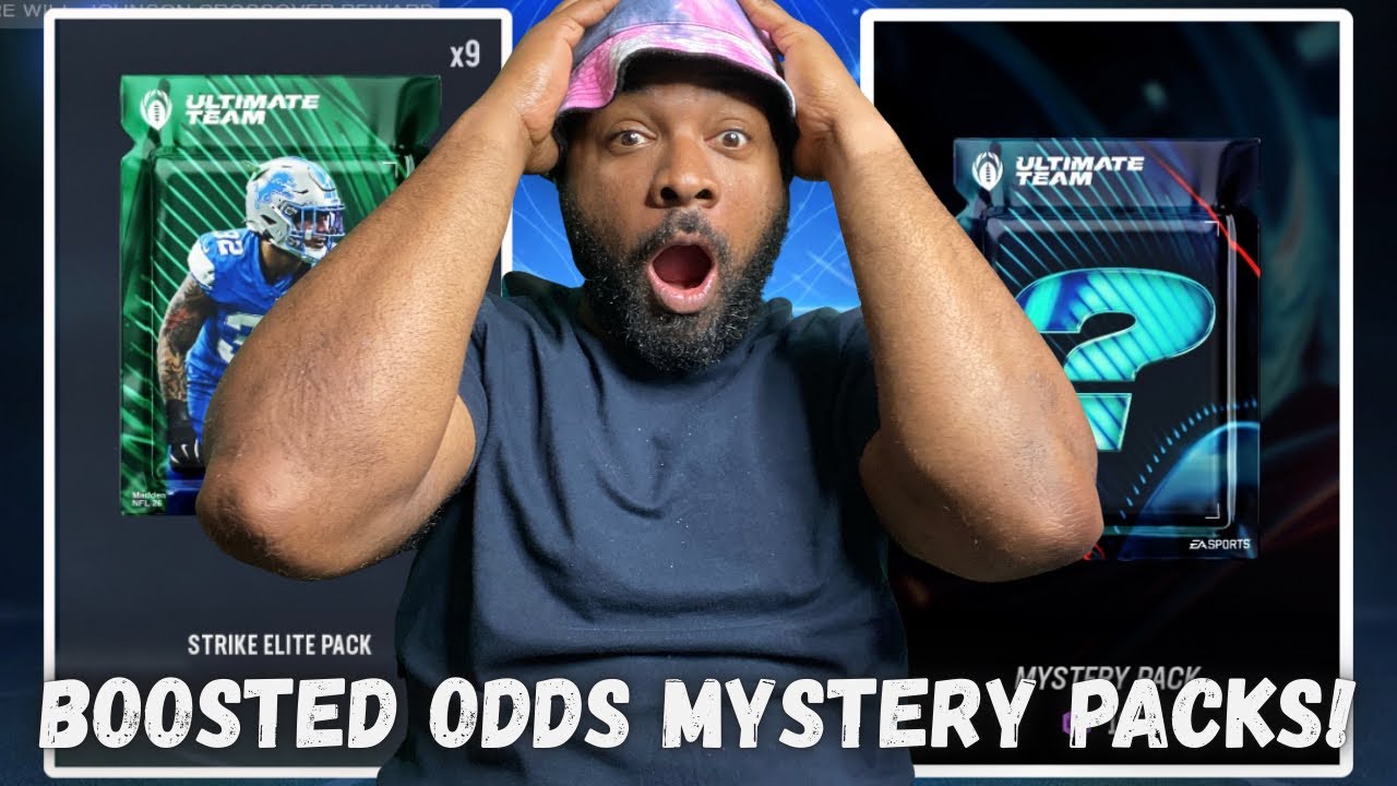 *BOOSTED ODDS* FOR MYSTERY PACKS IN MADDEN ULTIMATE TEAM 26! - YouTube