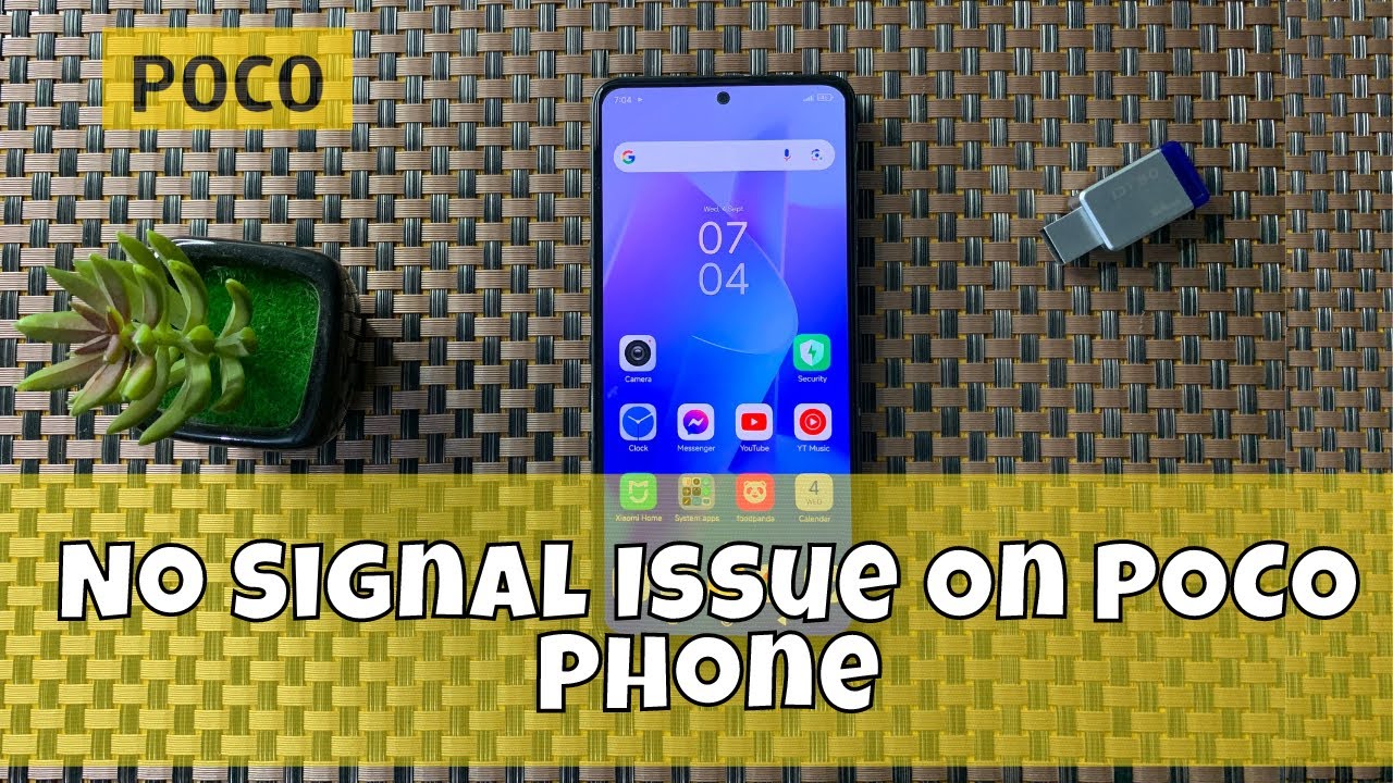 How to fix No Signal Issue On POCO Phone - YouTube