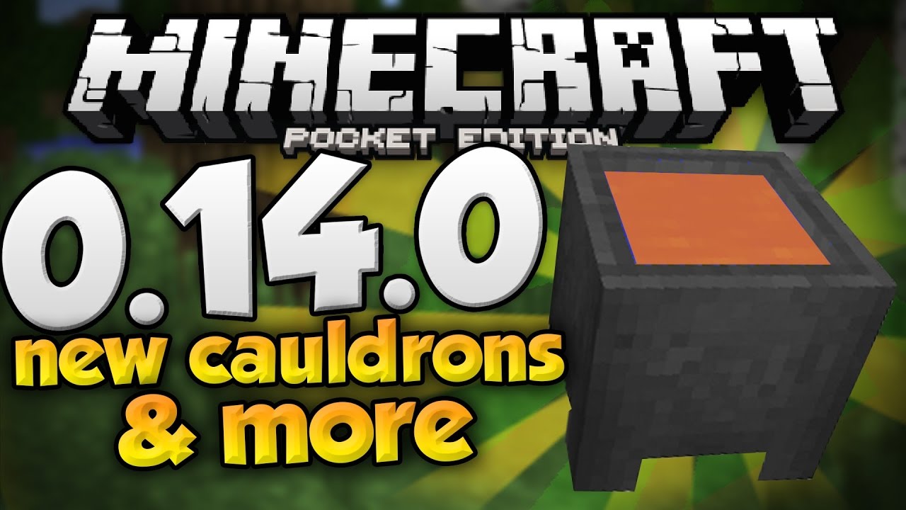 Minecraft Pocket Edition How to use a cauldron - YouTube