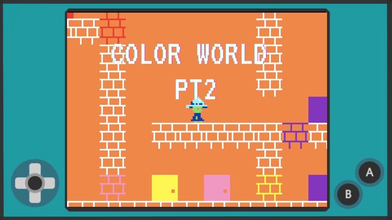 MakeCode Arcade Advanced - Color Changing World Pt. 2 - YouTube
