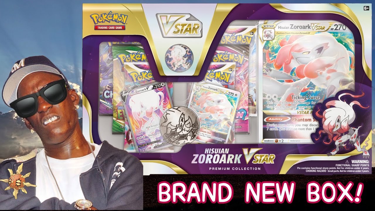 ZOROARK *NEW* POKÉMON BOX! #pokemontcg #pokemongo #zoroark - YouTube
