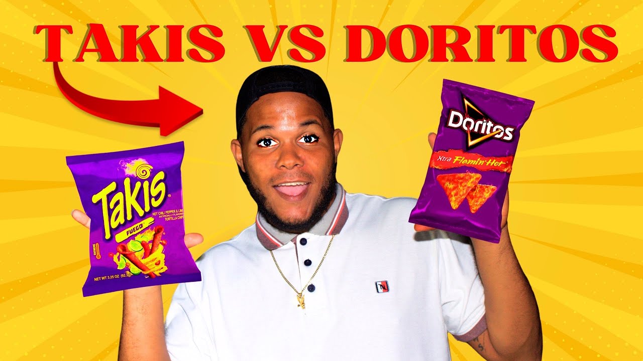Takis Fuego Vs Doritos Flaminhot Youtube