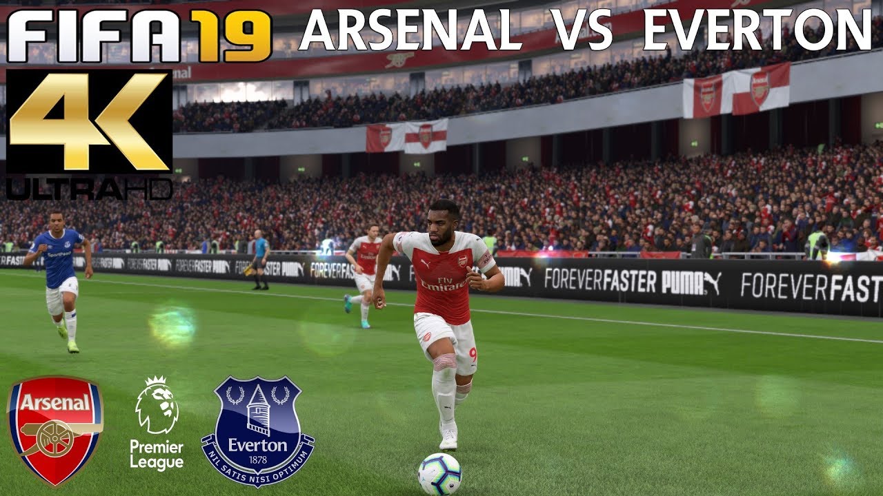 FIFA 19 (PC) Arsenal vs Everton | PREMIER LEAGUE PREDICTION | 23/9/2018 ...