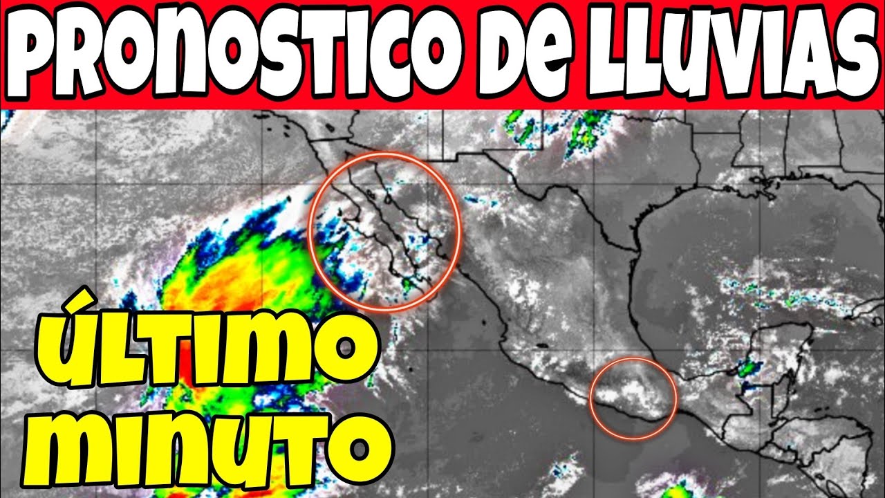 🌧️ ESTA TORMENTA VIENE Para MEXICO Alerta Baja California Sur! - YouTube