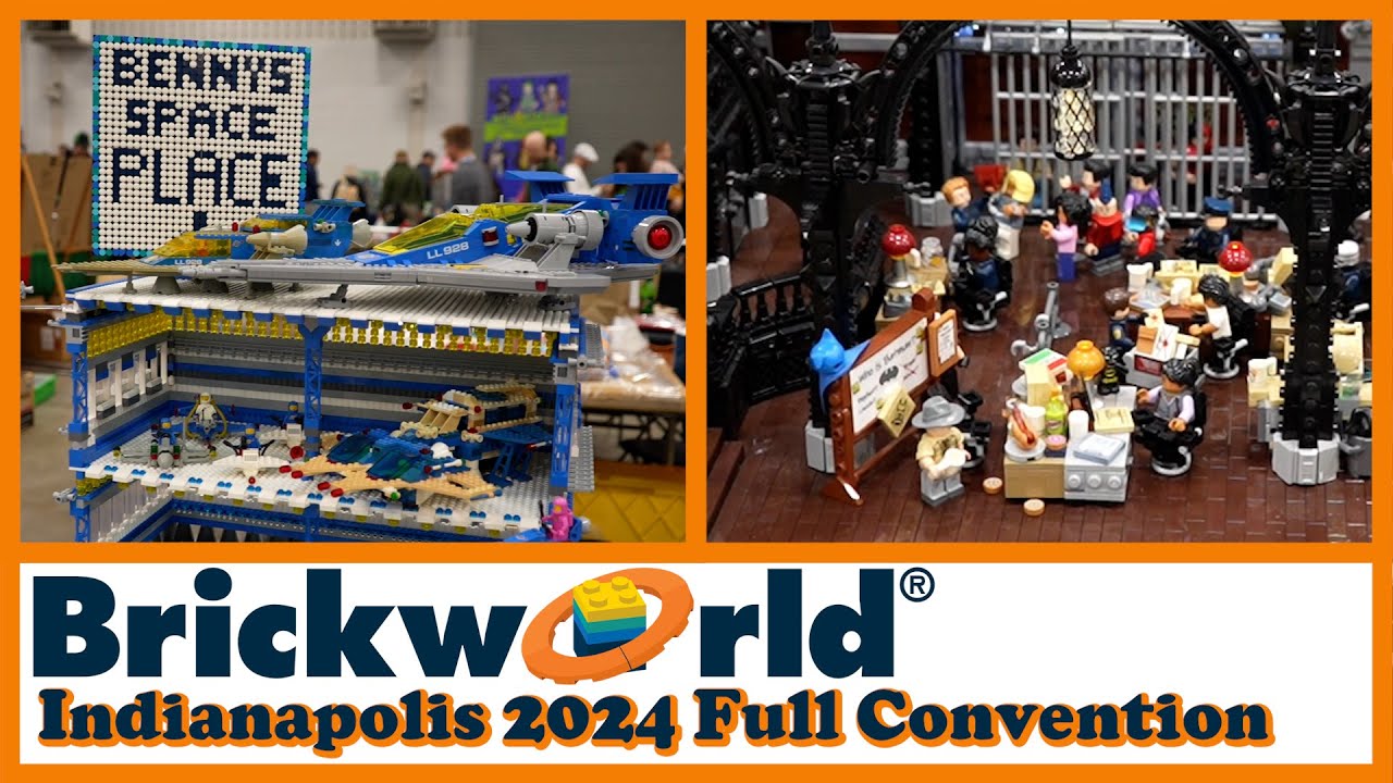Brickworld Indianapolis 2024: Every Convention Display and Walkthrough - YouTube