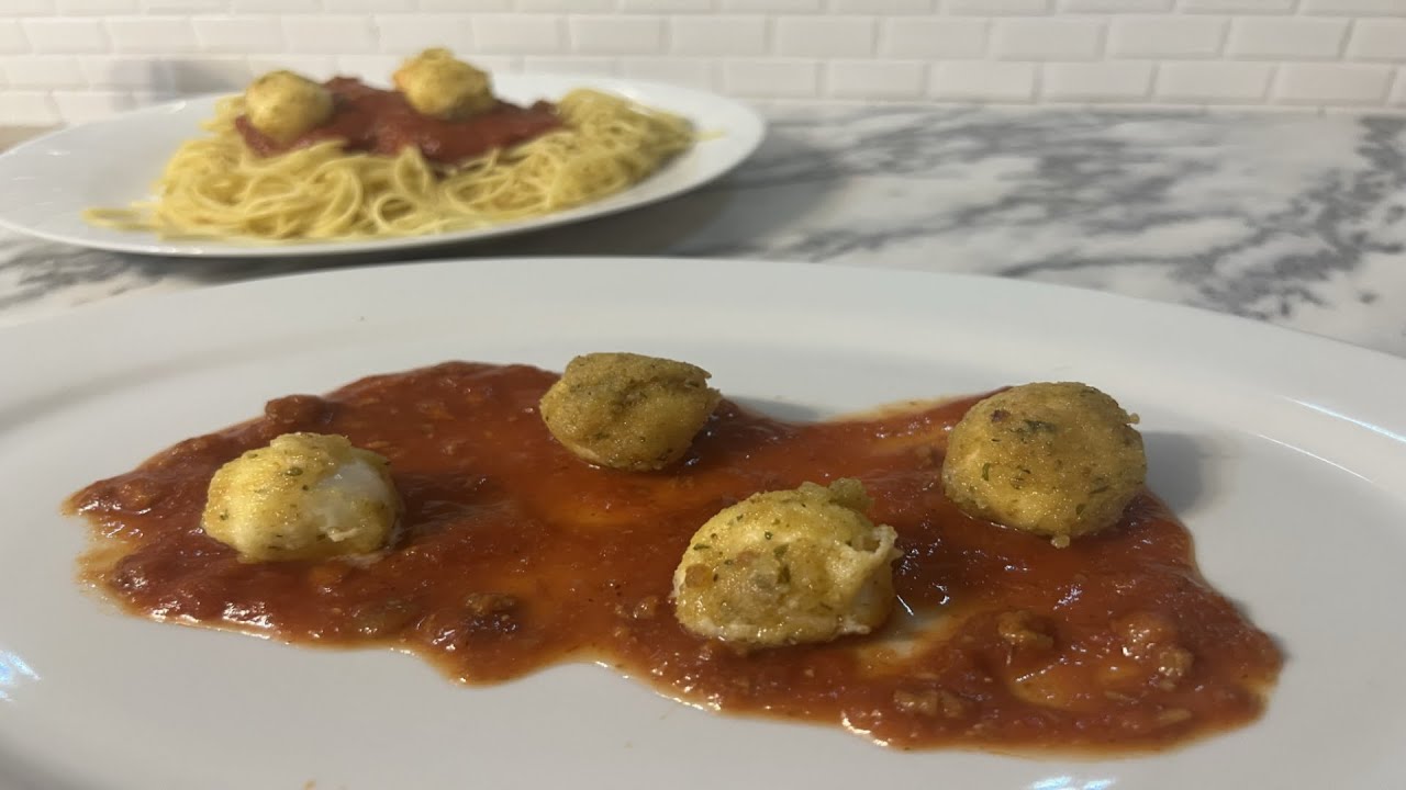 Fried bocconcini - YouTube