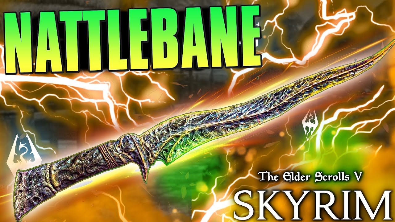 NETTLEBANE Unique Weapon Tutorial (Skyrim Anniversary Edition) - YouTube