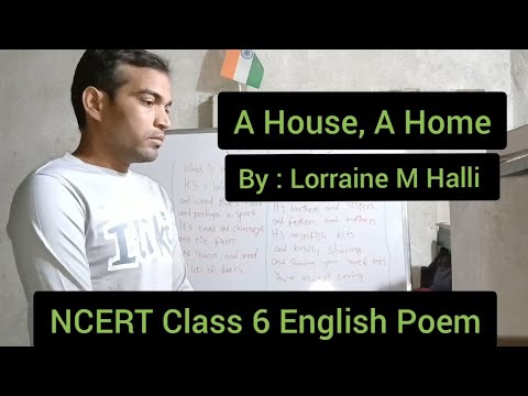 A House, A Home || English Poem || Class 6 ( NCERT ) - YouTube