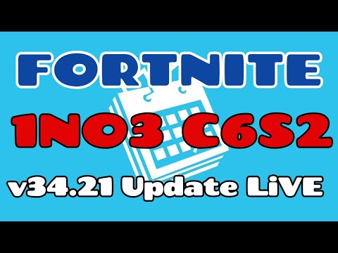 4/1（火）v34.21 Update LiVE #FORTNITE #C6S2 #ゼロビルド - YouTube