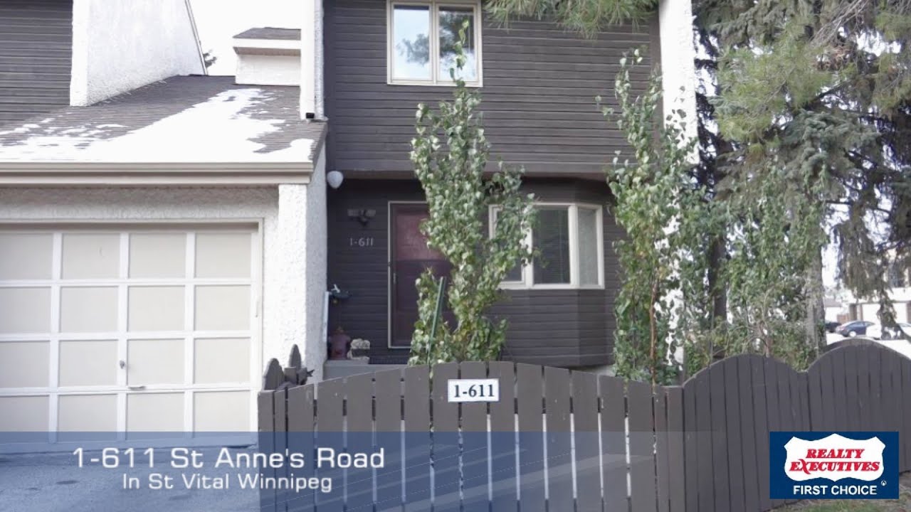 Condo For Sale at 1-611 St Anne's Road in St Vital Winnipeg - YouTube