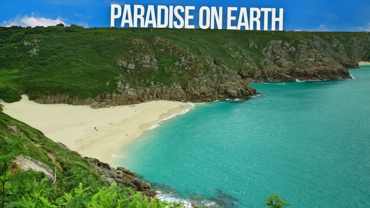 You won't believe these beaches in UK Hidden Beach in Cornwall - YouTube