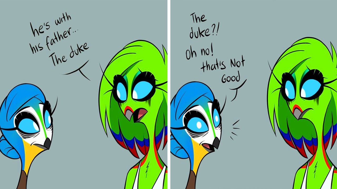 Helluva Boss Octavia X Francesco