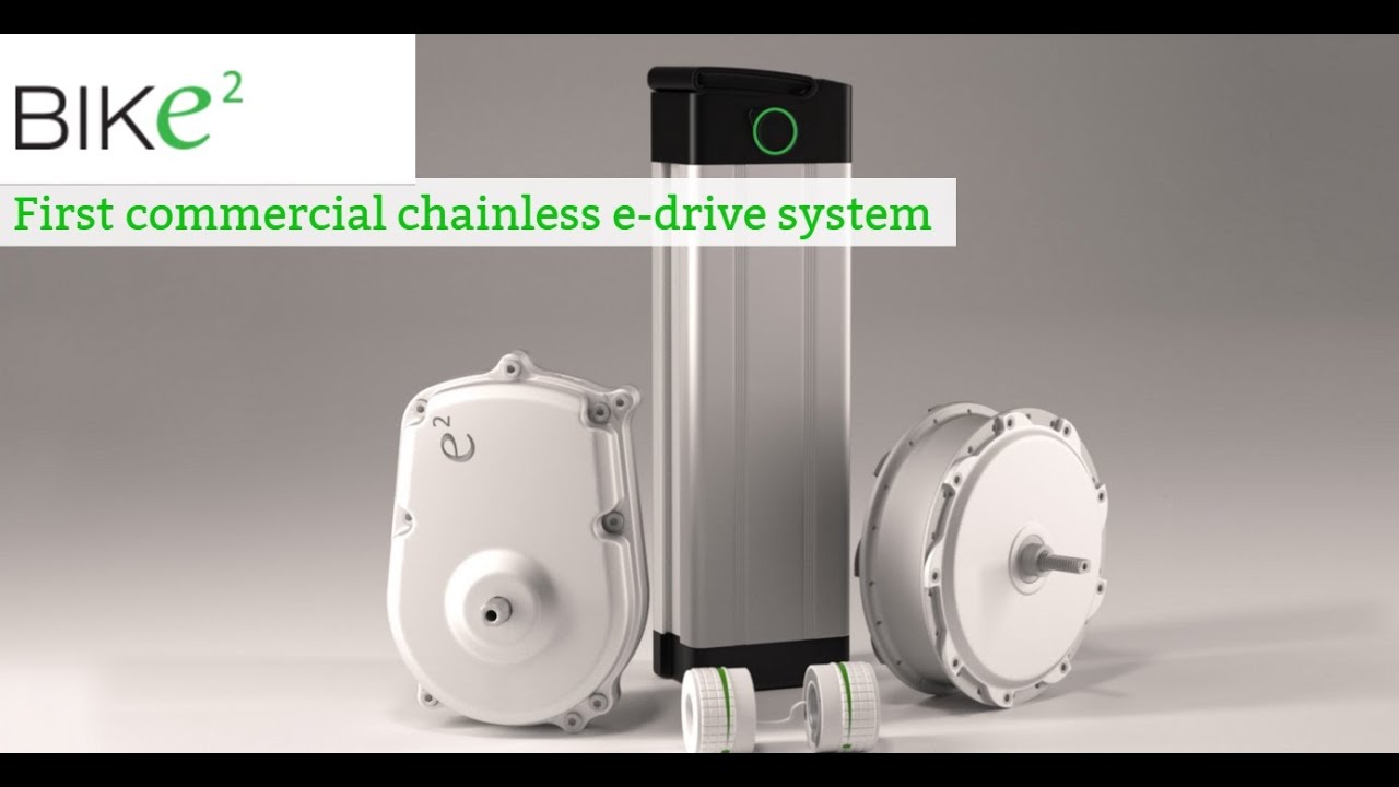 Bike2 electric bicycle with no chain - YouTube