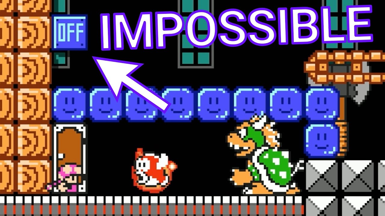 Bowser Made This Level LITERALLY IMPOSSIBLE — Clearing 69420 EXPERT ...