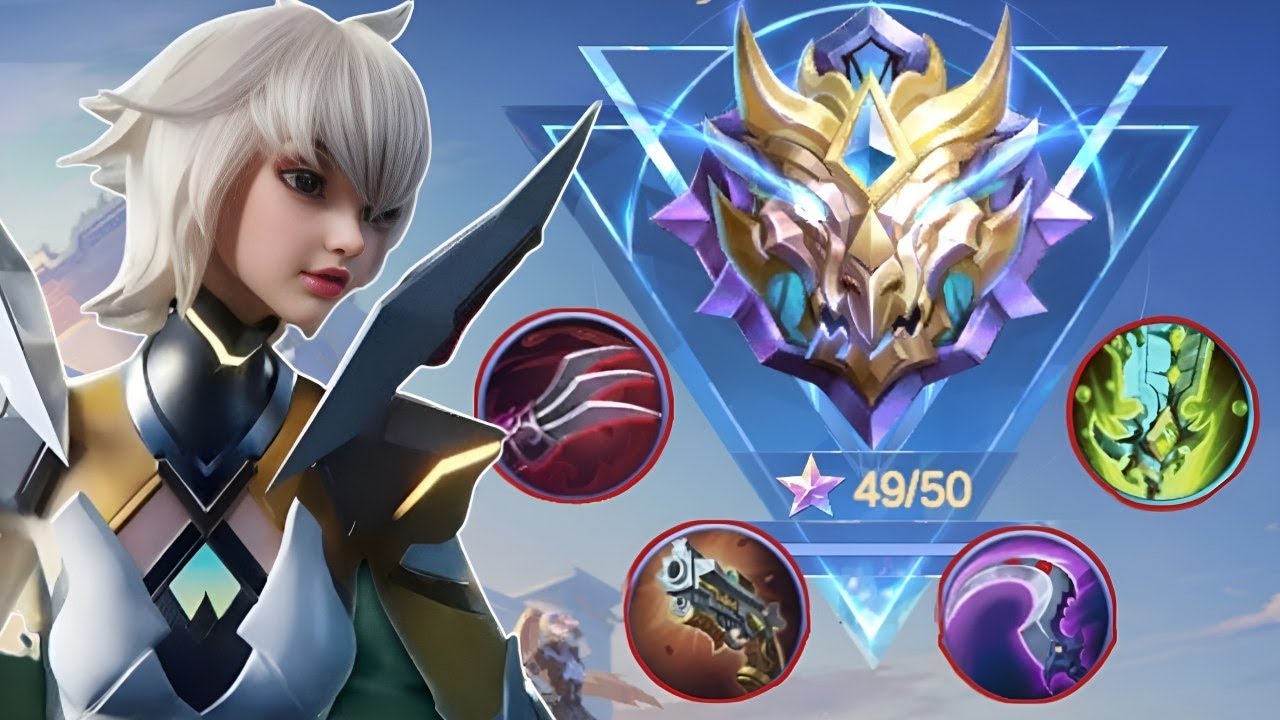 TOP GLOBAL BEATRIX BEST ONESHOT BUILD😎🔥 | BEATRIX MLBB - YouTube