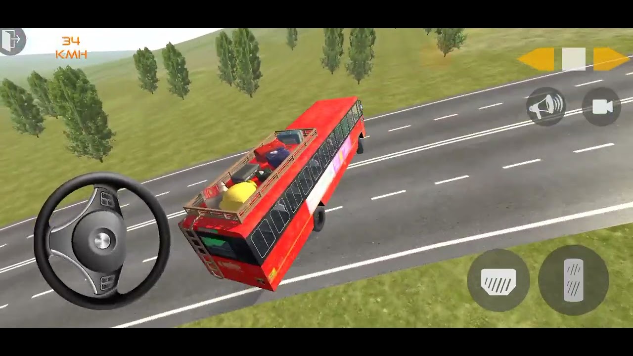 indian slipper bus simulator 3d #indiansleeperbussimulator #busgames # ...