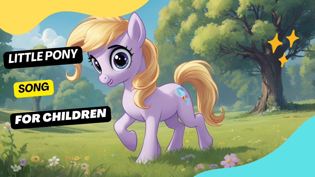 Little Pony, Little Trot - Song for Children - YouTube