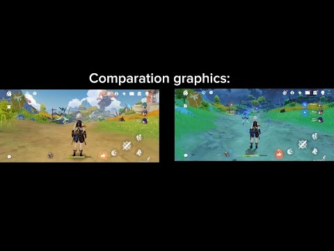 Genshin impact Vs Genshin impact Cloud version | Comparison graphics ...