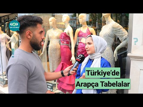 ‘Arapların tabelaları rahatsız edici bir şey değil’