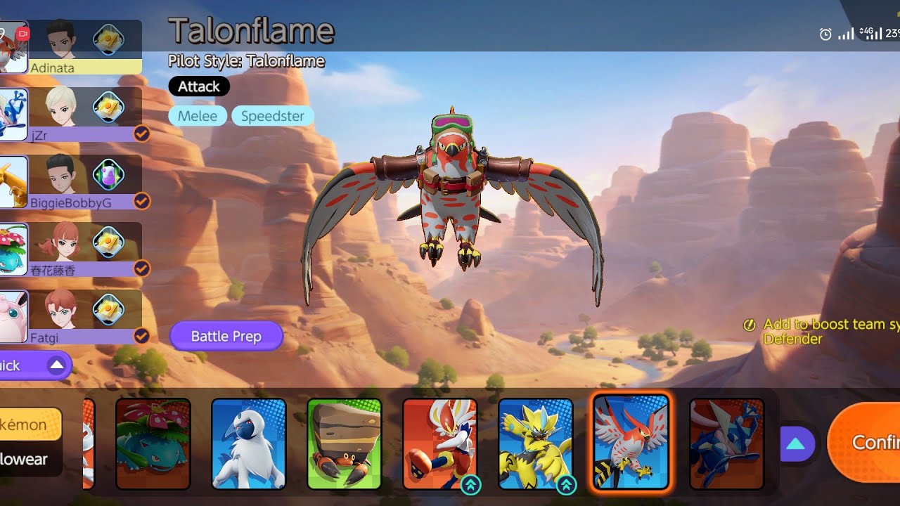 Yuk Main Pokemon Episode 16 : Cobain Holowear / Skin Talonflame , Pilot ...