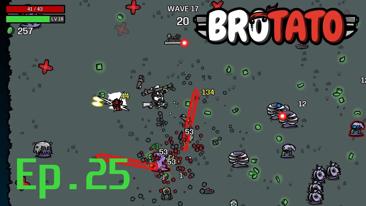 Brotato - Gameplay Walkthrough Full Release Ep.25 A Lot of Bang | No ...