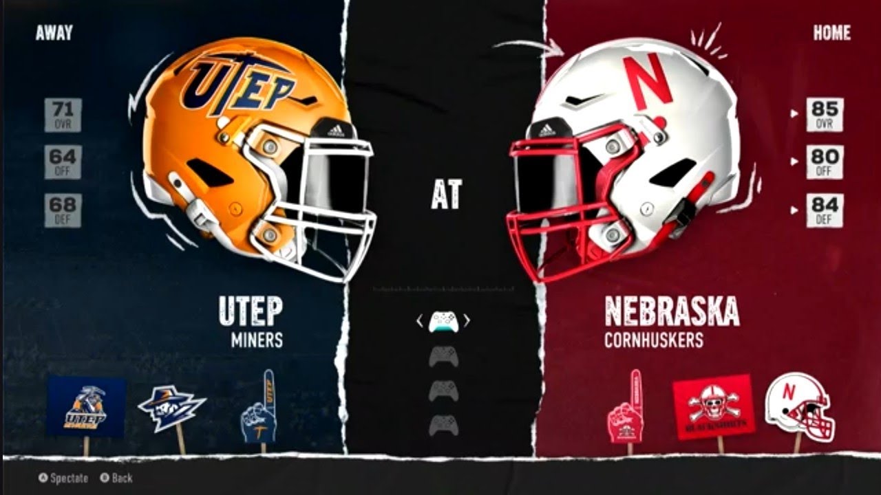 Touchdown Timmy presents - UTEP at Nebraska 8-31-2024 - YouTube