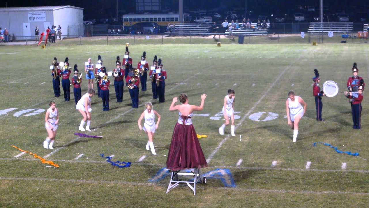 Pickens Academy Majorettes - September 21, 2012 Halftime Show (vs ...