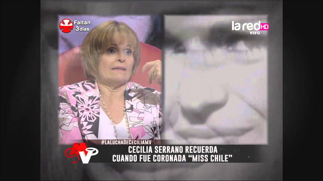 Cecilia Serrano recuerda cuando fue coronada "Miss Chile" - YouTube