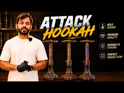 VG France Attack Hookah Review | Premium Build, 4 Colours & Complete Setup Guide