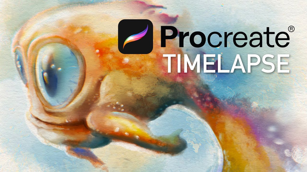 The Fish - Procreate Timelapse - YouTube
