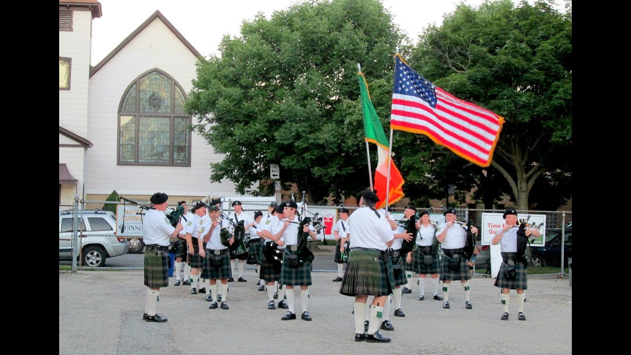 The Shannon Rovers Pipe Band: Irish Fest Chicago - YouTube