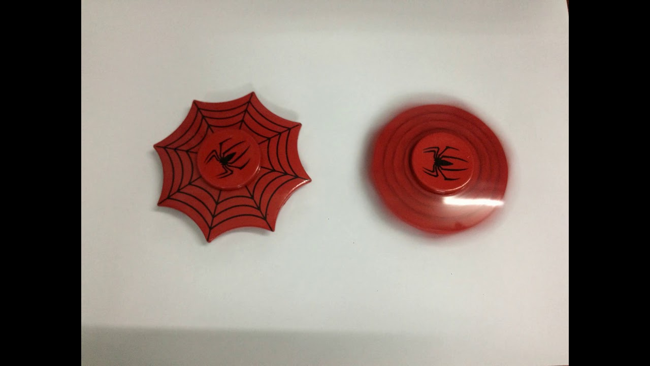 Con quay mạng nhện Spider Web Spinner Fidget Spinner - YouTube