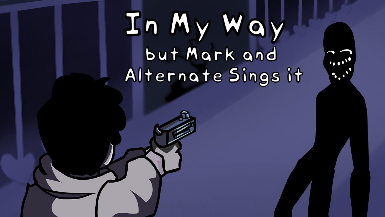 FNF In My Way but Mark Heathcliff and Alternate Sing it | FNF COVER ...
