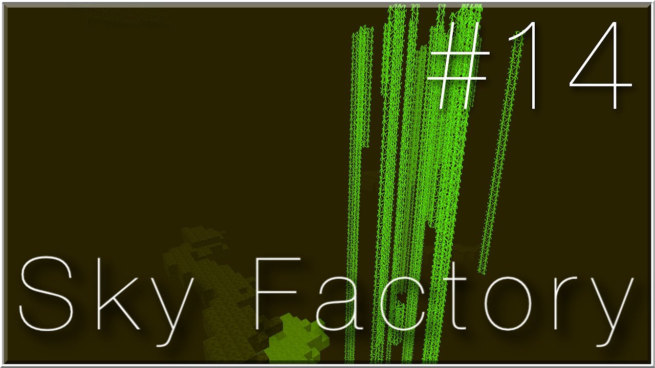 Journey to the Nether (Sky Factory #14) - YouTube