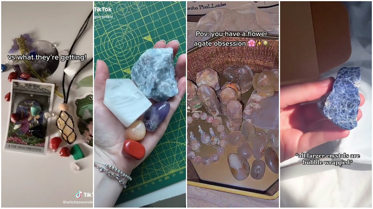 CRYSTAL ORDER PACKING | SMALL CRYSTAL BUSINESS | CRYSTAL TIK TOK - YouTube