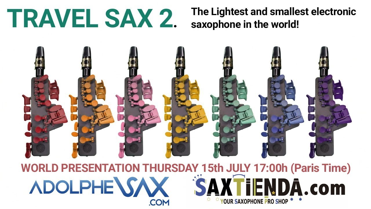 WORLD PRESENTATION: TRAVEL SAX 2. THE LIGHTEST AND SMALLEST ELECTRONIC ...