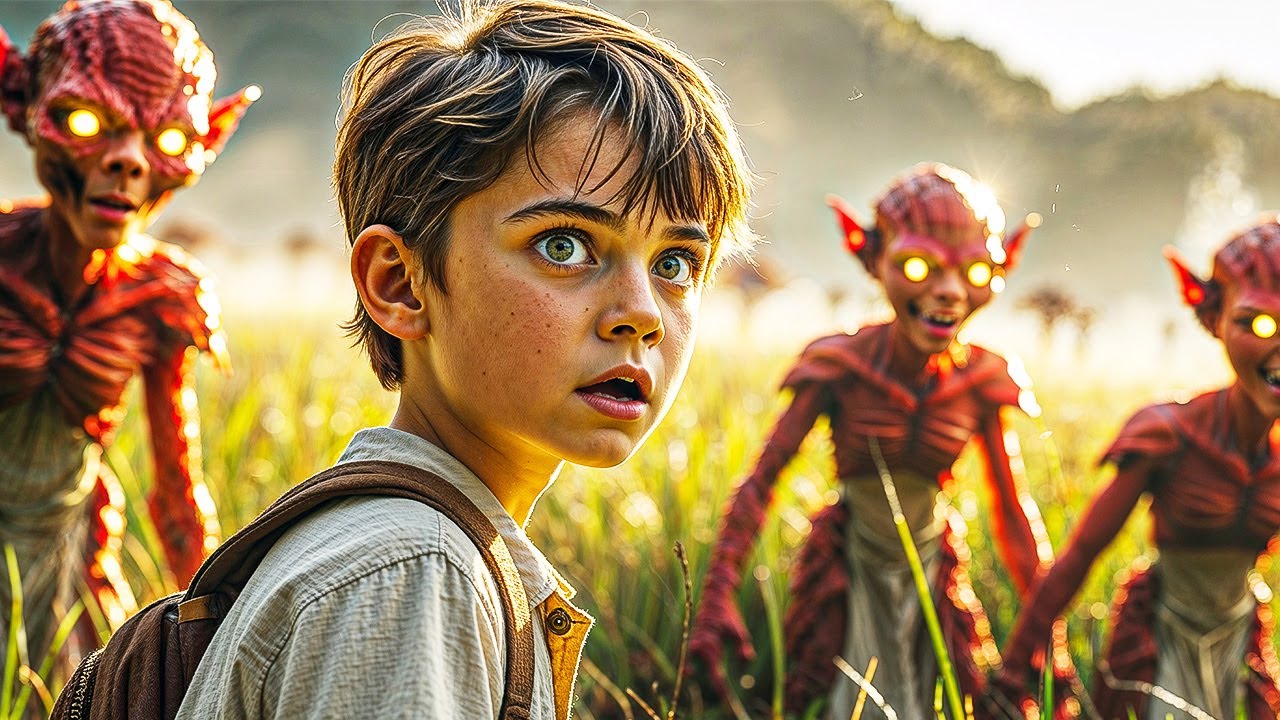 A boy discovers a hidden alien world under Earth. - YouTube
