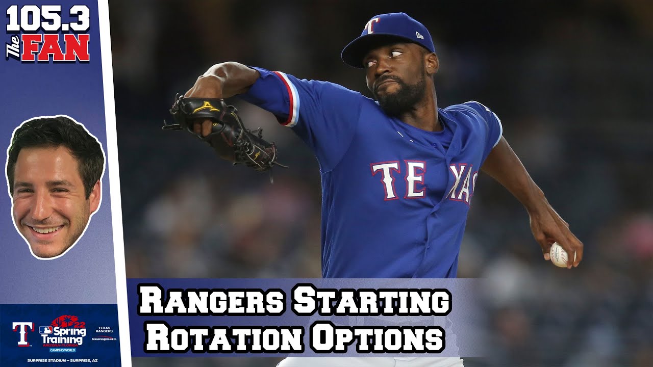Jared Sandler on Starting Pitching Options for the Rangers - YouTube